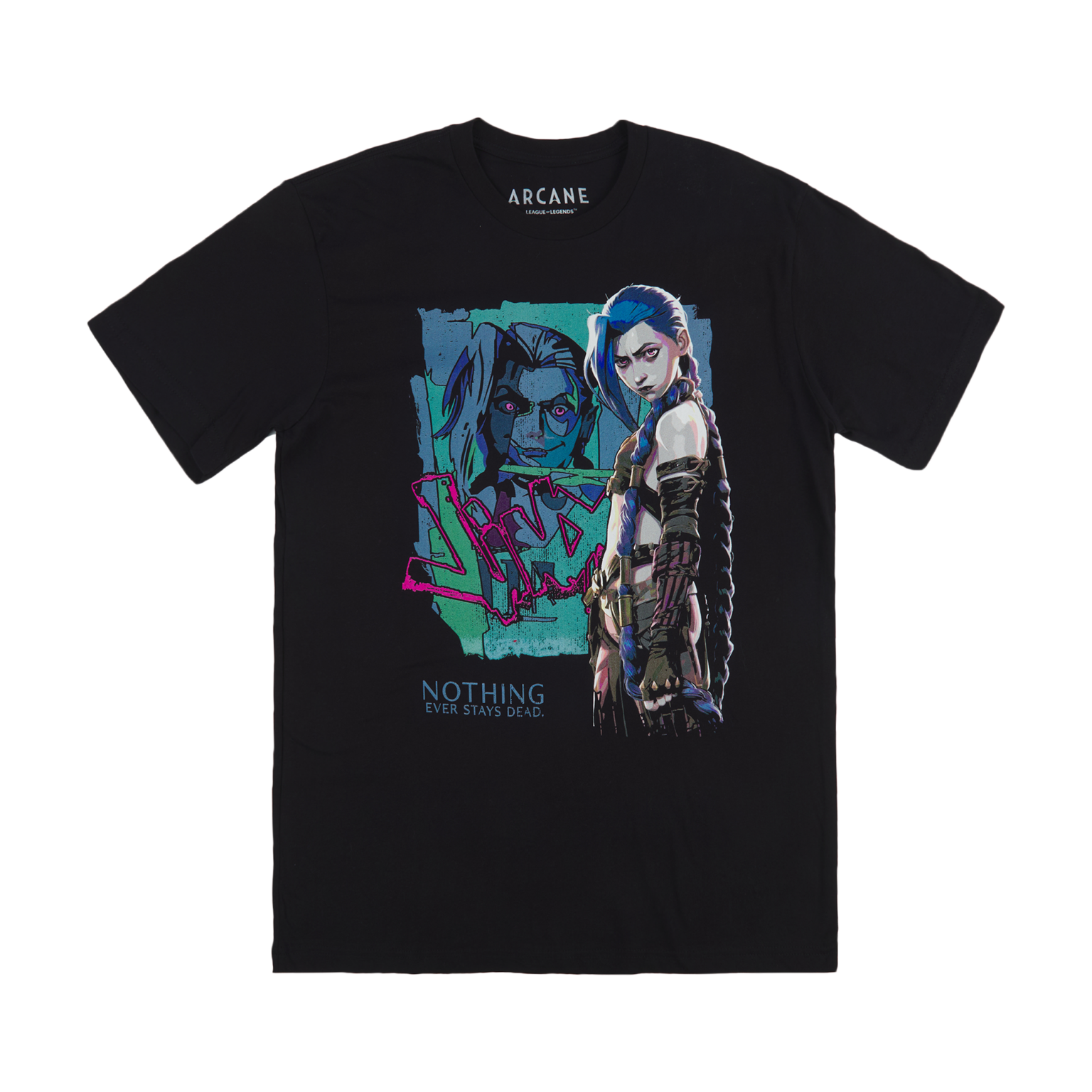 Arcane Jinx Cool Design T-Shirt | Arcane Merchandise